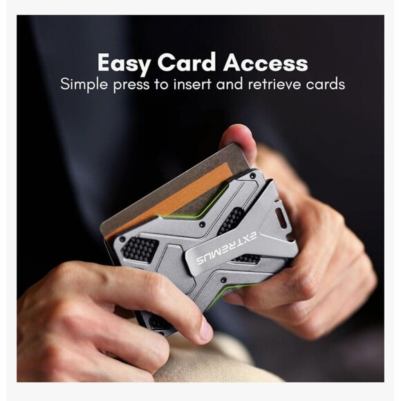 Extremus | Bags | Mens Wallet Slim Tactical Wallet With Money Clip And ...